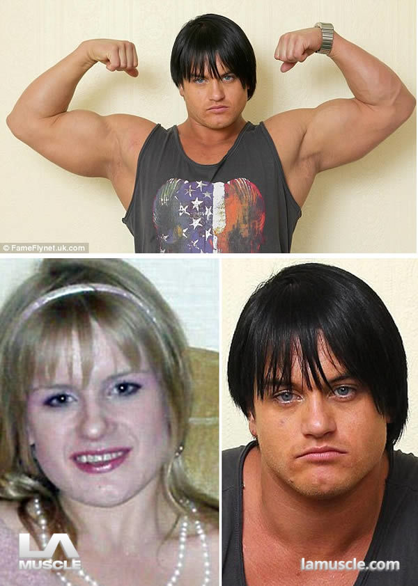 Freaky, weird, crazy muscle & bodybuilding fitness photos, pics